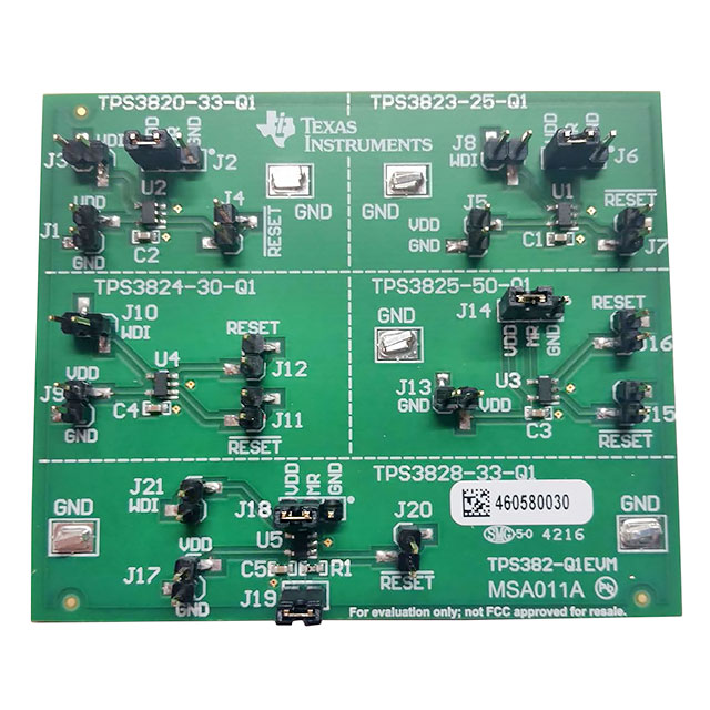 TPS382-Q1EVM Texas Instruments | Placas de desarrollo, kits, programadores | DigiKey